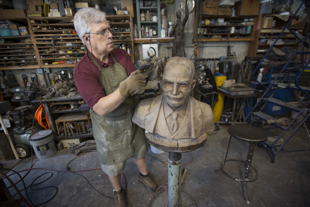 Look: Son to ensure that late father’s Naismith sculpture will be ...